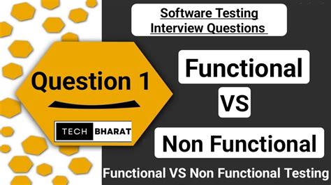 Functional Vs Non Functional Testing Difference Functional And Non