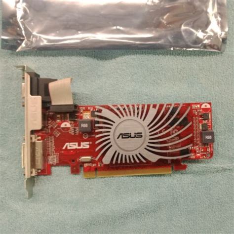 Video Card Asus AMD Radeon HD5450 EAH5450 SILENT/DI/1GD3(LP) Graphics ...