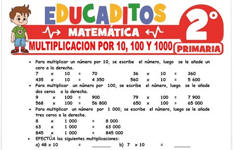 Tercer Grado Hojas De Trabajo Valor Posicional De Varias 55 Off