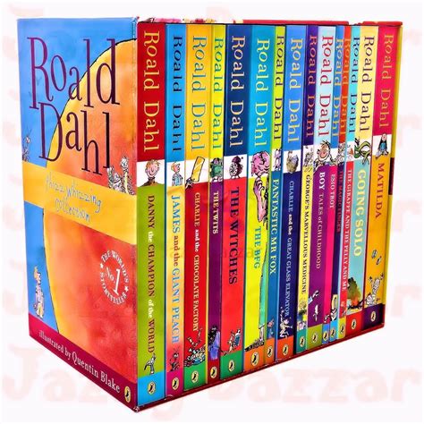 Textbooks And Books Tandb Roald Dahl Collection Phizz Whizzing 15 Classic Books Box Set New