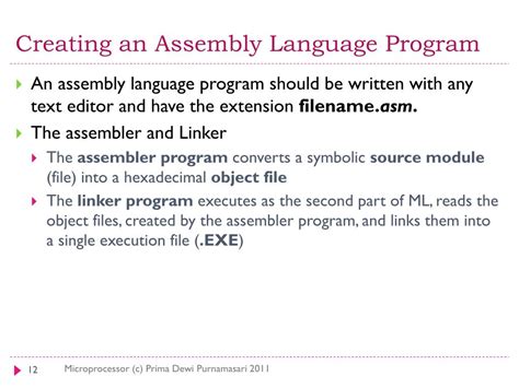 Ppt Fundamental Of Assembly Language Programming For Microprocessor Powerpoint Presentation