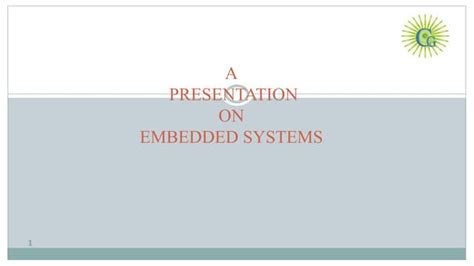 Embeded System Ppt
