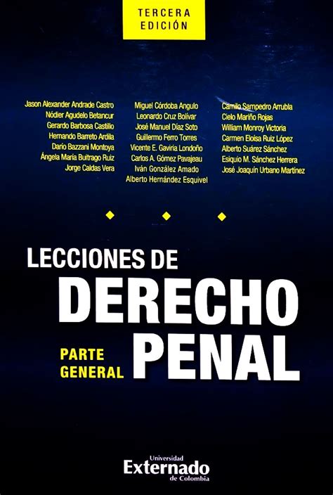 Lecciones De Derecho Penal Parte General Editorial Temis