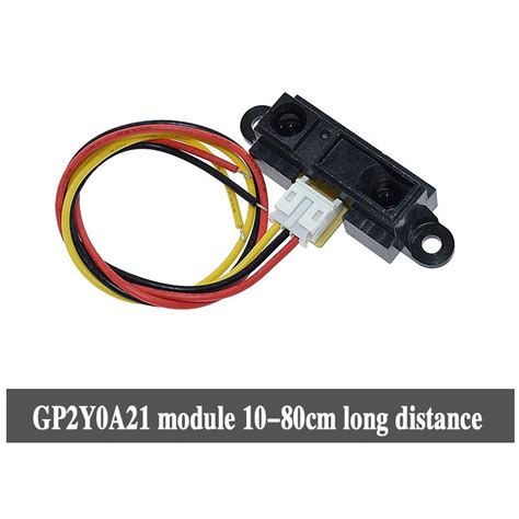 Jual Sensor Jarak Infra Red 10 80 Cm Ir Analog Distance Sensor