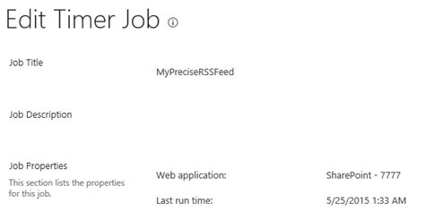 Learning Sharepoint How To Fix Last Run Time Issue In Sharepoint 2013