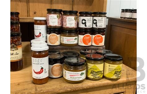 Assorted Jams Sauces Chutneys Lot 1504710 Allbids
