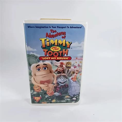 Adventures Of Timmy The Tooth Vhs Lost My Brush Vintage 1994 Clamshell