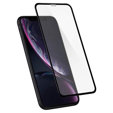 Full Tempered Glass Screen Protector Apple Iphone Xr Black
