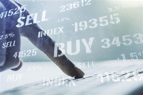 Premium Photo Abstract Creative Financial Graph With Hand Typing On