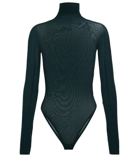 Alaïa High Neck Jersey Bodysuit AlaÏa