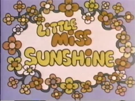 Little Miss Sunshine Cartoon Mr Men Wiki Fandom