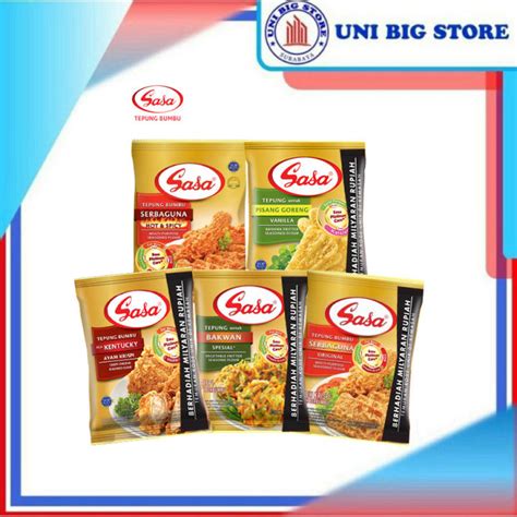 SASA Tepung Bumbu Serbaguna Original Bakwan Pisang Kentucky Gr Lazada Indonesia