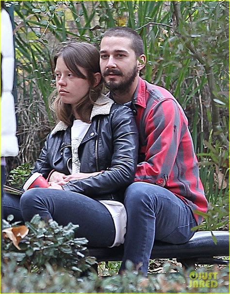 Shia Labeouf And Mia Goth Descanso Gardens Date Photo 2779735 Shia Labeouf Photos Just
