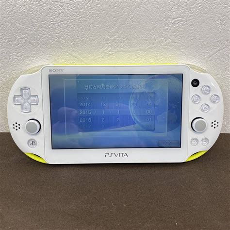 【目立った傷や汚れなし】 【mh 6724】中古品 Sony ソニー Ps Vita Playstation Vita Pch 2000