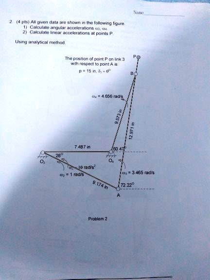 video solution 2 4 pts all given data are shown in the following