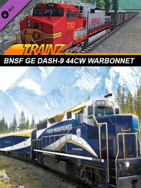 Trainz Railroad Simulator 2019 Bnsf Ge Dash 9 44cw Warbonnet Stash