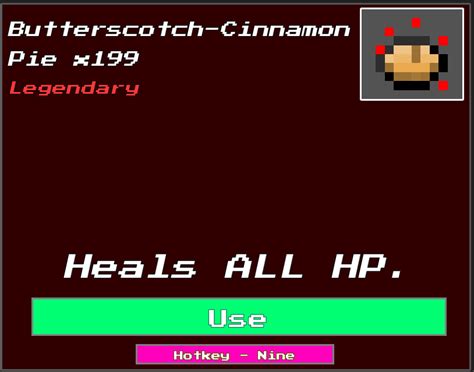 Butterscotch Cinnamon Pie Undertale Dungeons Go Beyond Wiki Fandom