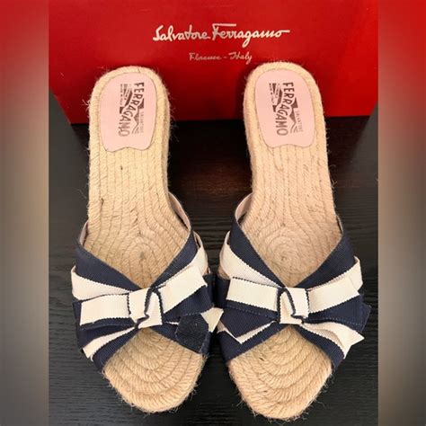 Salvatore Ferragamo Shoes Vintage Euc Salvatore Ferragamo Wedge Sz