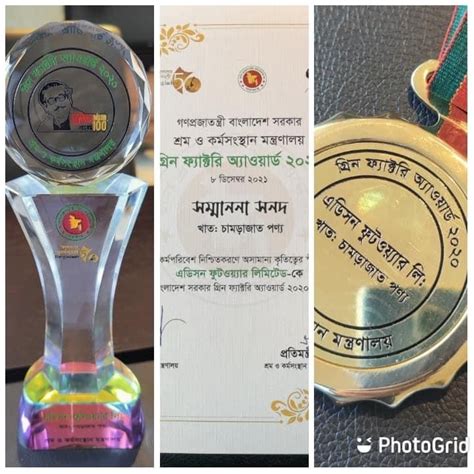 Md Maksudur Rahman Fcma On Linkedin Edison Footwear Received “green Factory Award 2020” Mr