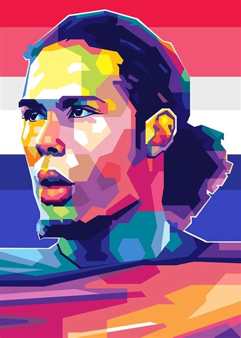 Virgil Van Dijk Posters And Prints By Agil Topann Printler