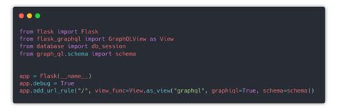 setting up graphql for an sql database in python ivo s blog
