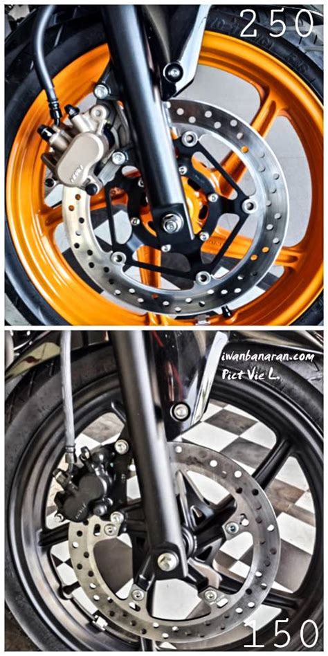 Komparasi Fisik CBR150R Lokal Vs CBR250R Iwanbanaran Com