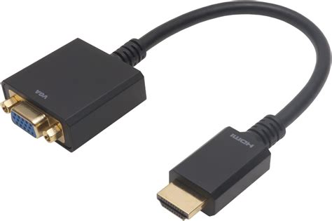 Jp ホーリック Hdmi→vga変換アダプタ 15cm Hdmiオス To Vgaメス Havgf 707bb