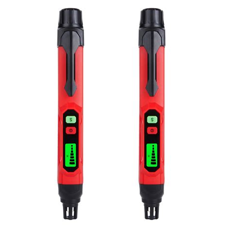 2 Packs Portable Natural Gas Detector Meter Koabbit