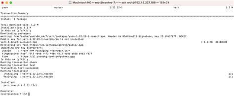 How To Install Yarn On CentOS 7 Devtutorial