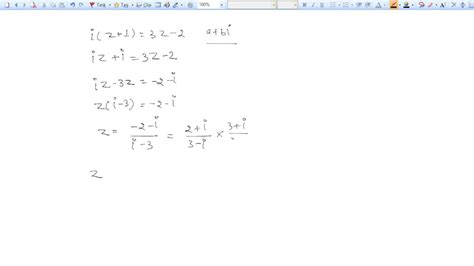 SOLVED Find The Complex Number Z And Write It In The Form A Bi If Numerade
