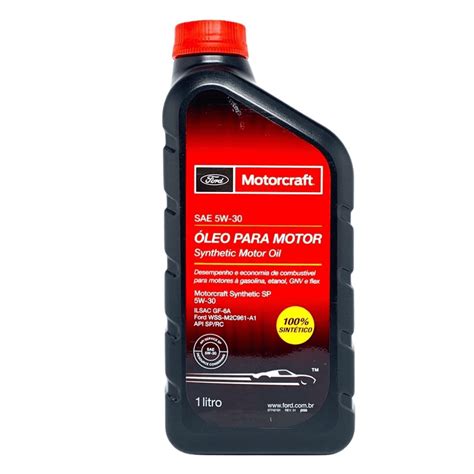 Leo De Motor W Motorcraft Ford Api Sp Sint Tico Lt Em X S Juros
