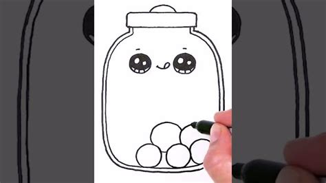 آموزش نقاشی به کودکان شیشه آب نبات با رنگ آمیزی