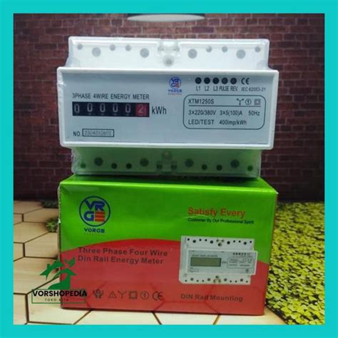 Jual Kwh Meter Xtm1250s 3 Phase 3p Kwh Meter 3phase Analog Fort