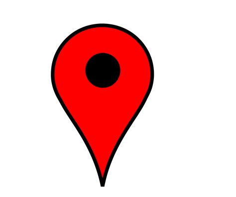 Map Pin Red Clip Art At Clker Vector Clip Art Online Royalty