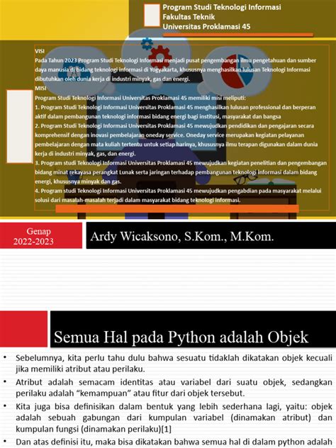 Materi 2 Class Dan Object Pdf