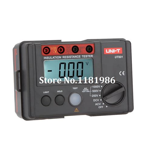 Купить UNI t ut501 megger lcd цифровой многофункциональный Тестер