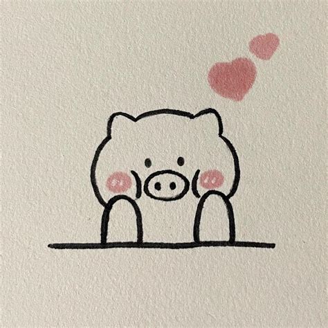 猪猪简笔画 猪猪简笔画可爱 苗苗知道