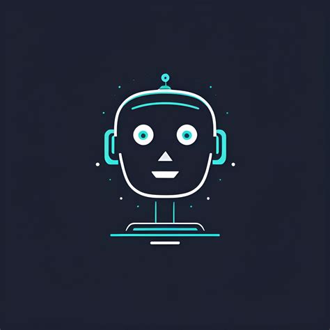 Minimalist Robot Illustration Free Download Ai Scribbles
