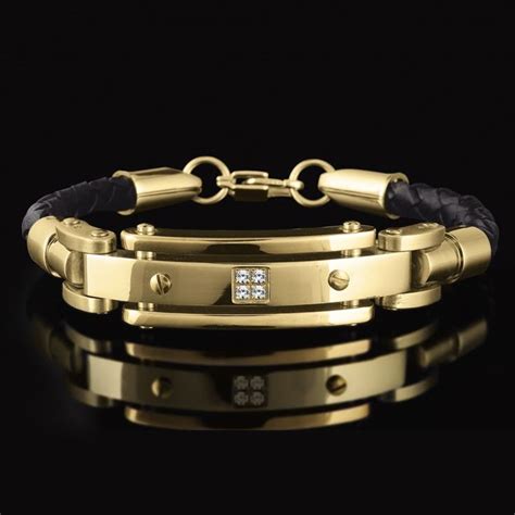 Gold Bracelets For Men Espar Denen