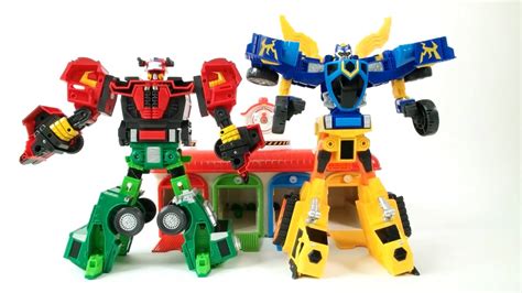 Hello Carbot Transformation Play 헬로카봇 마하피스 브레이브로드 색깔 변신 놀이 Hello