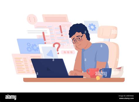 Indian Software Developer Stock Vector Images Alamy