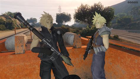 Cloud Strife Add On Ped V101 Gta 5 Mod