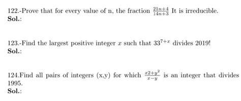 solved 122 prove that for every value of n the fraction
