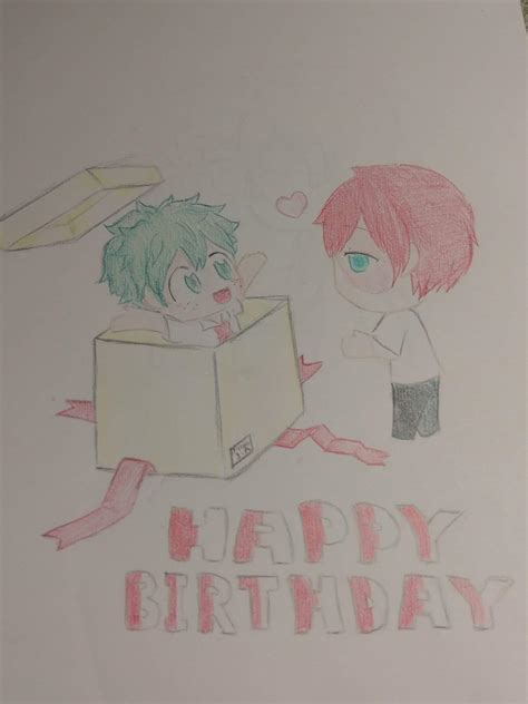 Happy Birthday Todoroki My Hero Academia Amino