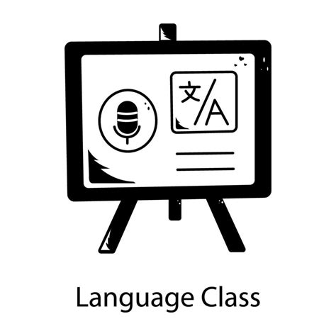 Trendy Language Class 45352757 Vector Art At Vecteezy