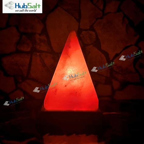 Himalayan Salt Pyramid Shape Lamp Eshop Hubsalt