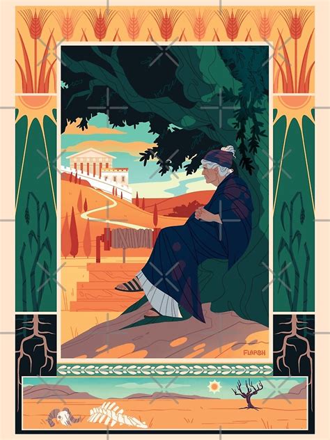 Demeter At Eleusis Poster For Sale By Flaroh Redbubble