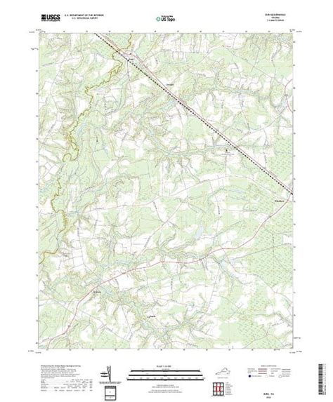 Us Topo 7 5 Minute Map For Zuni Va American Map Store