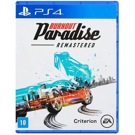 Burnout Paradise Remastered Ps4 Novo Jogo Mídia Física Arena