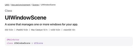 iOS UIKit UI 구조 Scene UIView